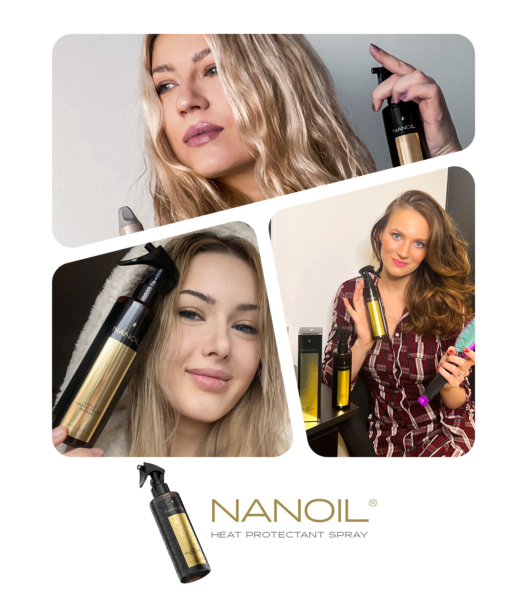 Nanoil Heat Protectant Spray: The best heat damage protection for your hair