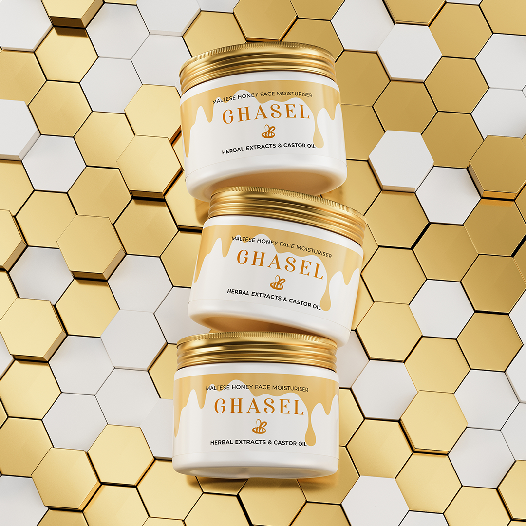 Naturally beautiful skin with Ghasel Maltese Honey Body Cream